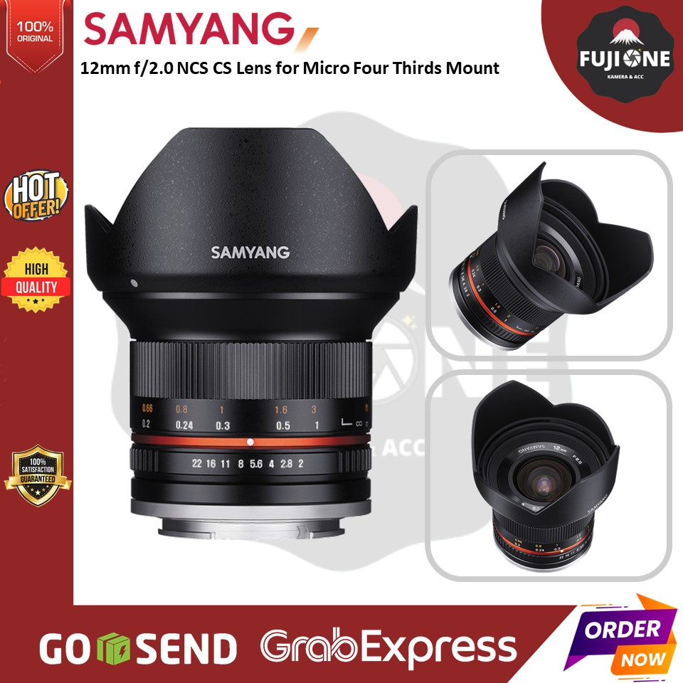 Jual Samyang for Micro Four Thirds Mount 12mm f/2.0 NCS CS Lens ...