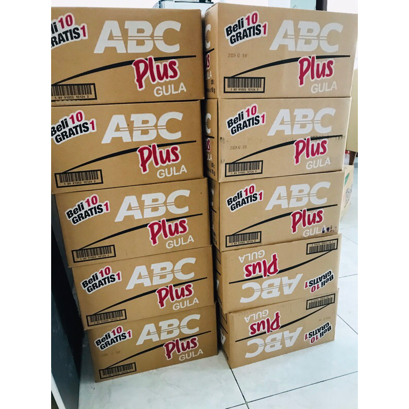 Jual 1karton Kopi ABC Plus gula isi 120 sachet atau 12 renteng ( 10 ...