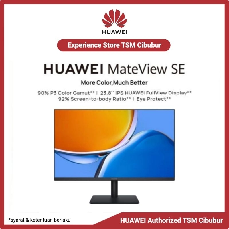 Jual HUAWEI Mateview SE Monitor | 90% P3 Color Gamut | Shopee Indonesia