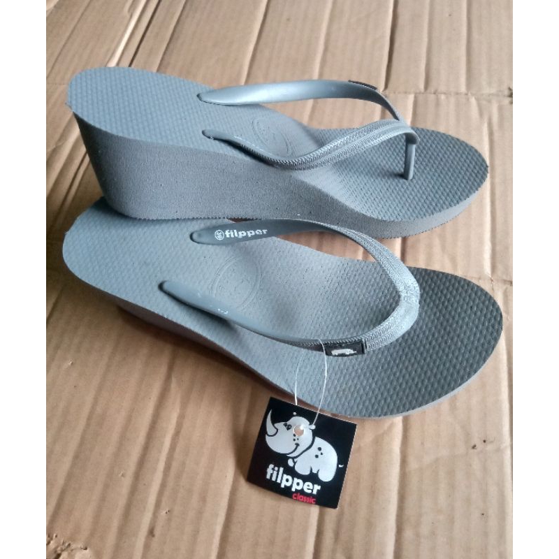 Jual Sandal Fipper Wedges | Shopee Indonesia
