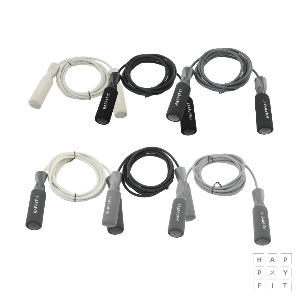 Jual HAPPYFIT - Foam Jump Rope / Lompat Tali Gagang Anti Licin ...