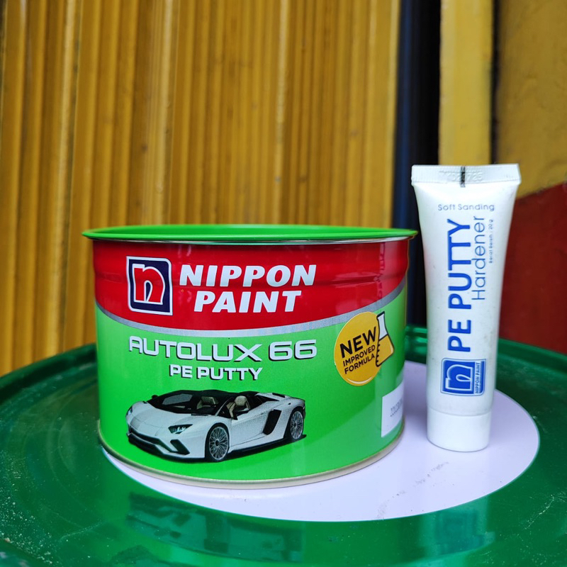 Jual Dempul Nippon Autolux 66 PE Putty New Improved Formula 1 kg ...