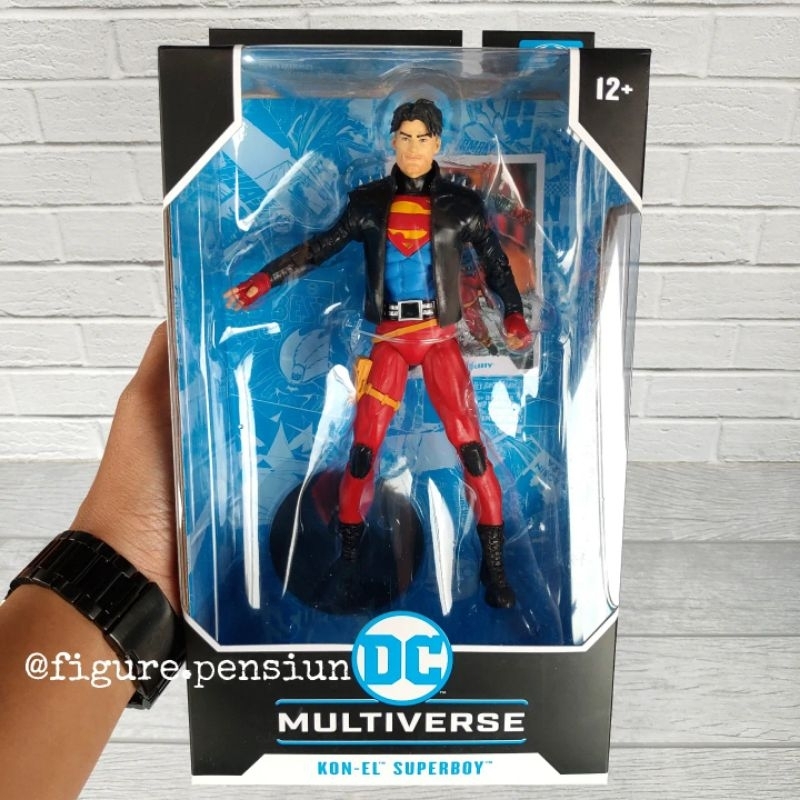 Jual DC MULTIVERSE MCFARLANE SUPERMAN KON-EL SUPERBOY ACTION FIGURE ...