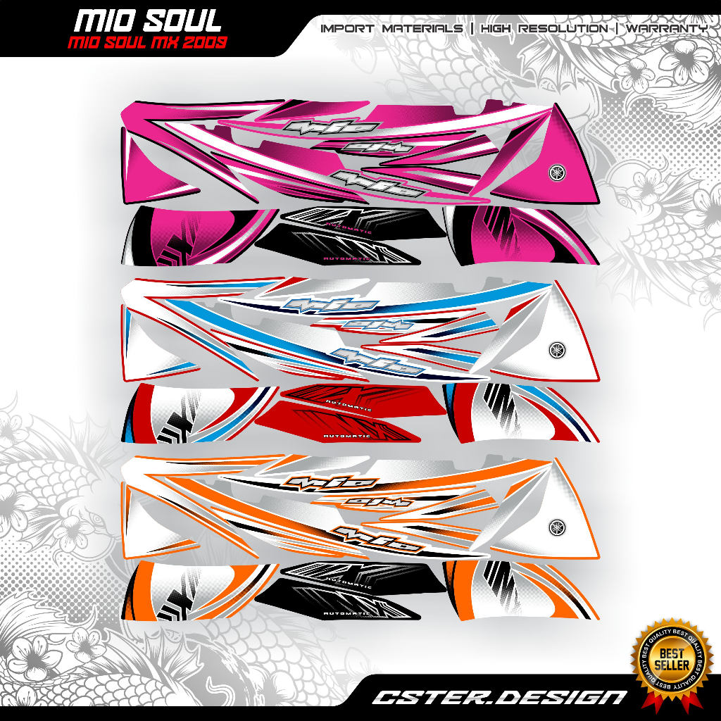 Jual STRIPING MIO SOUL MX Z ZR 2010 | Shopee Indonesia