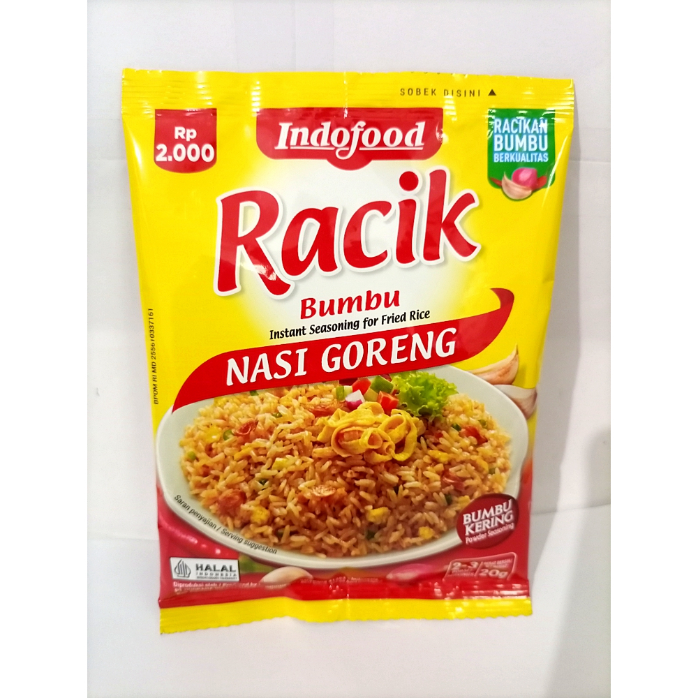 Jual BUMBU RACIK INDOFOOD NASI GORENG 20gr | Shopee Indonesia