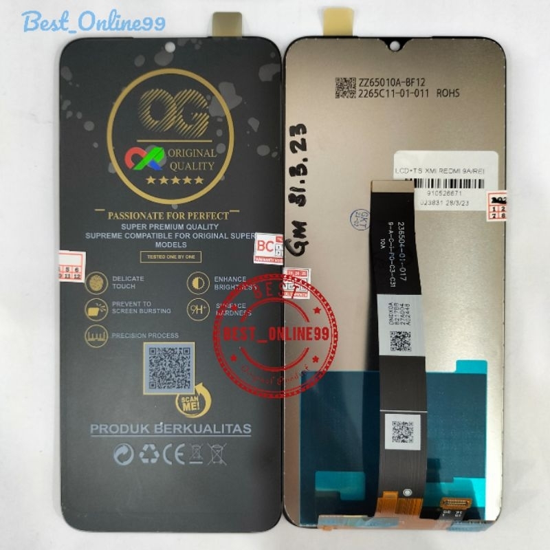Jual LCD+TOUCHSCREEN XIAOMI REDMI 9A/9C/10A | Shopee Indonesia