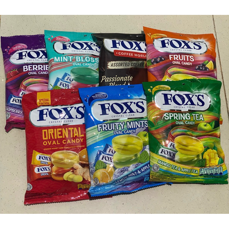 Jual Permen Fox’s Foxs Crystal Clear| Permen Lebaran | Permen Sangjit ...