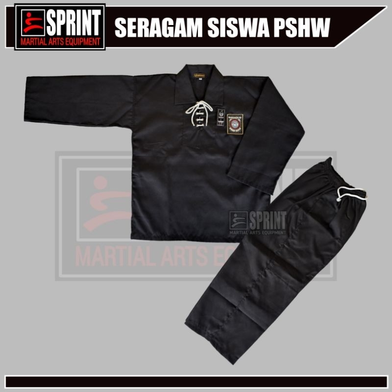 Jual Seragam Silat Siswa PSHW / Sakral Siswa SH Winongo / PSHW TM ...