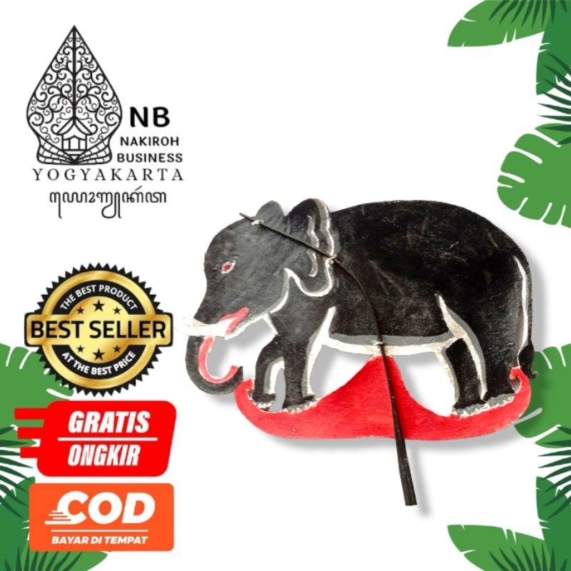 Jual Wayang Kulit Asli GAJAH Mini 30 cm | Shopee Indonesia