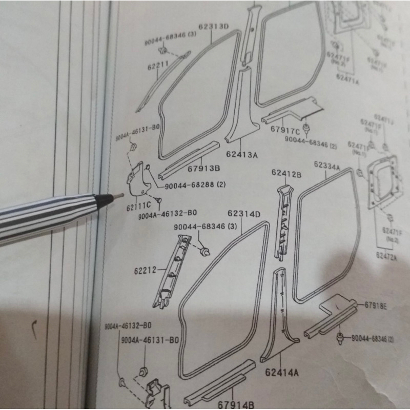Jual Board Cowl / Panel Bawah depan Bagian Kiri Avanza Xenia Original ...