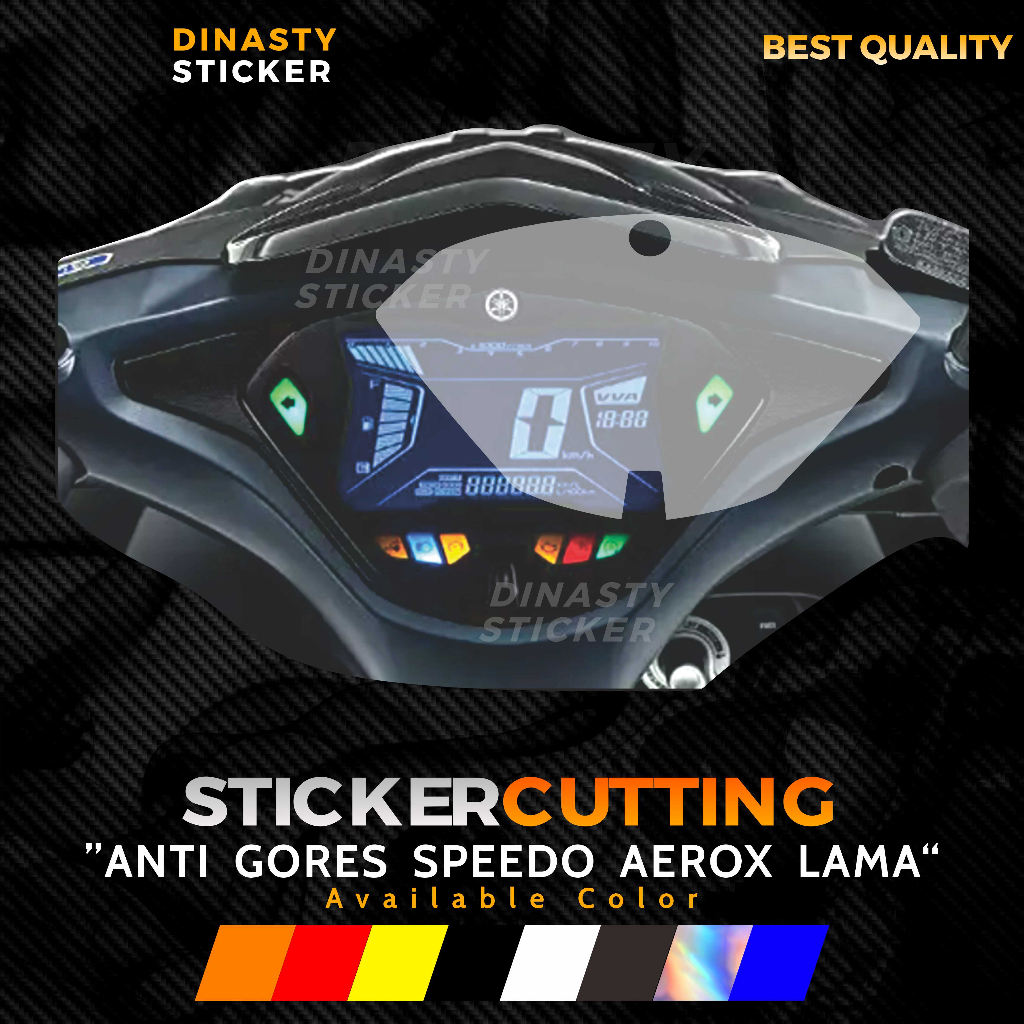 Jual STICKER STIKER CUTTING ANTI GORES SPEEDOMETER AEROX LAMA | Shopee ...
