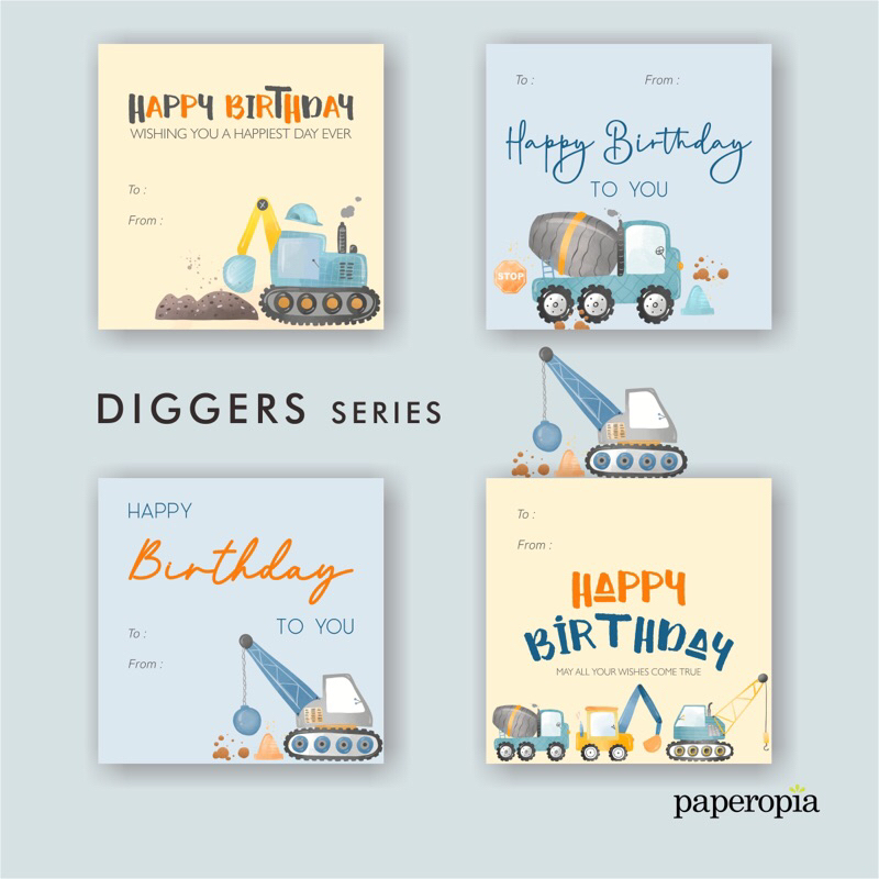 Jual sticker happy birthday | stiker ucapan ulang tahun | kado gift tag ...