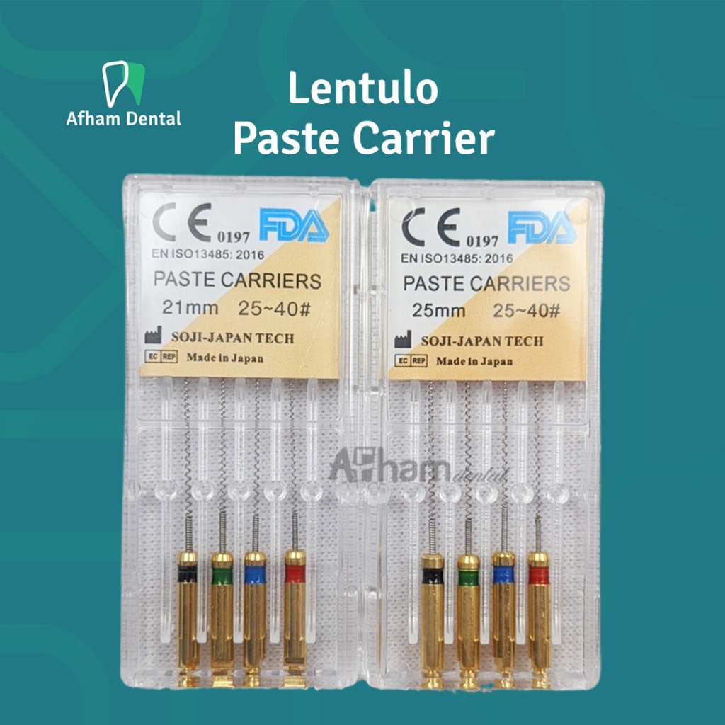 Jual DENTAL LENTULO PASTE CARRIER ASSORTED JAPAN TECH 21mm 25mm | Shopee Indonesia