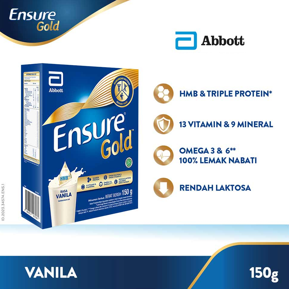Jual Ensure 150g - Susu Tinggi Protein dan Kalsium | Shopee Indonesia