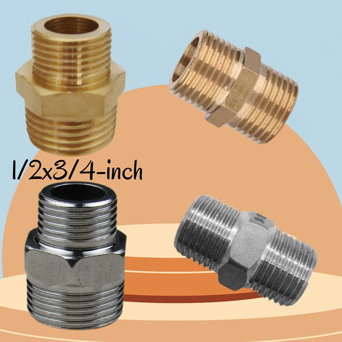 Jual Double nepel stainless utk water heater ariston , rinnai dll 1/2 inch | Shopee Indonesia