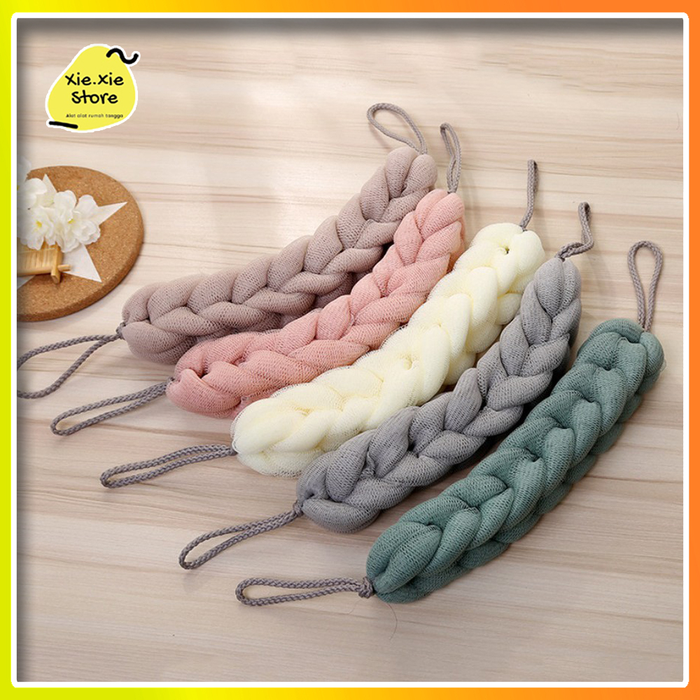 Jual Spons Mandi Panjang spon mandi kepang shower puff Sponge Spons ...