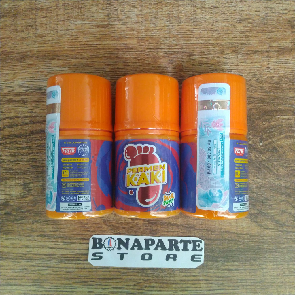 Jual Permen Kaki Sour Sweets 60ML by Farm Factory Cukai 2023 | Shopee ...