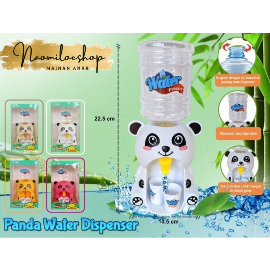 Jual Dispenser minuman panda Dispenser Mini Galon Portable Anak Air ...