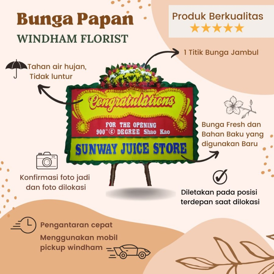Jual karangan bunga papan PROMO BUNGA PAPAN Disc 20% FREE KIRIM SELURUH JAKARTA SAMEDAY DELIVERY ...