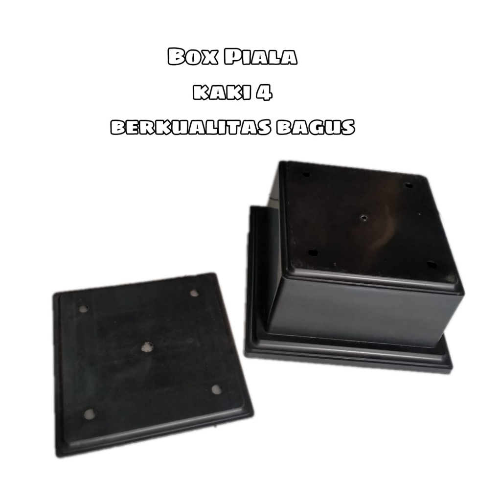 Jual BOX / TATAKAN PIALA KAKI 4 PLASTIK | Shopee Indonesia