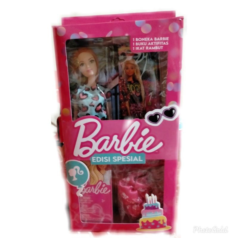 Jual Barbi gift set edisi spesial ( original mattel) | Shopee Indonesia