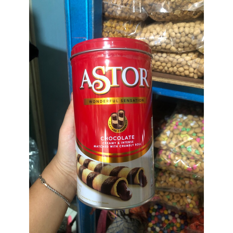 Jual Astor Chocolate Kaleng 330g | Shopee Indonesia