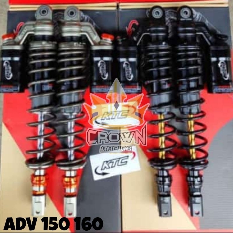 Jual Shock KTC Racing Extreme Click Rebound Honda ADV 150 160 | Shopee ...