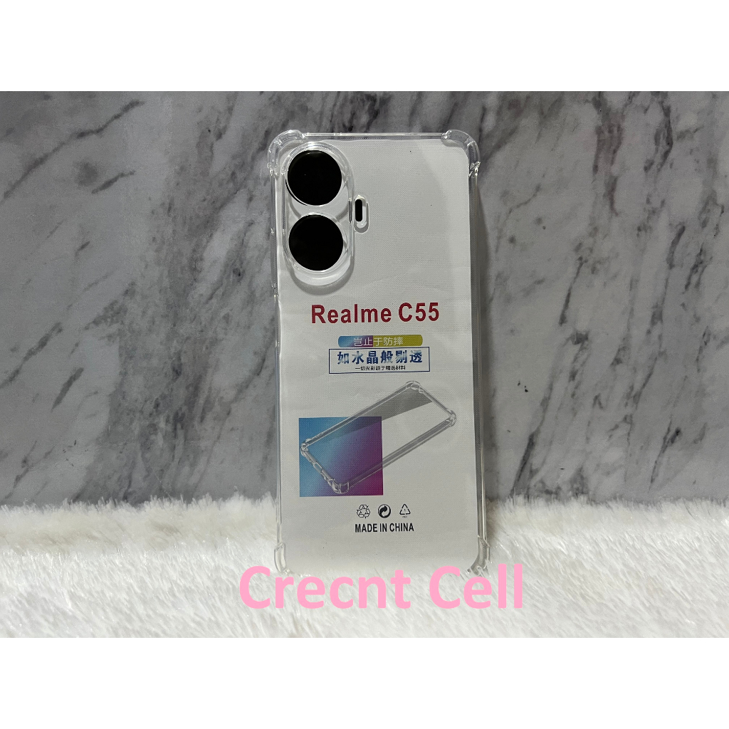 Jual Soft Case Silikon Realme C55 Bening Transparant Airbag Anti Crack ...