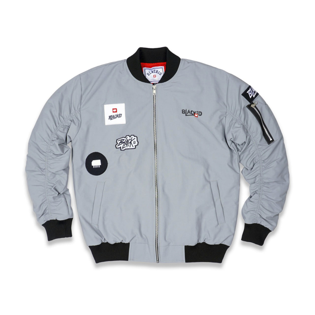 Jual Black ID - Jacket Bomber Black Id Hitam | Bobs | Shopee Indonesia