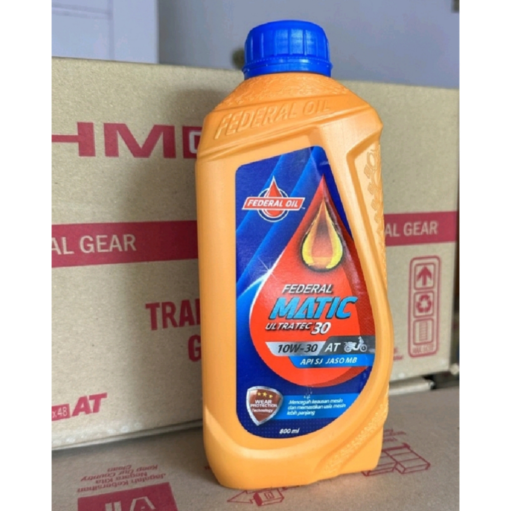 Jual OLI FEDERAL MATIC ORANGE 0,8 ML ( 800 ML ) | Shopee Indonesia