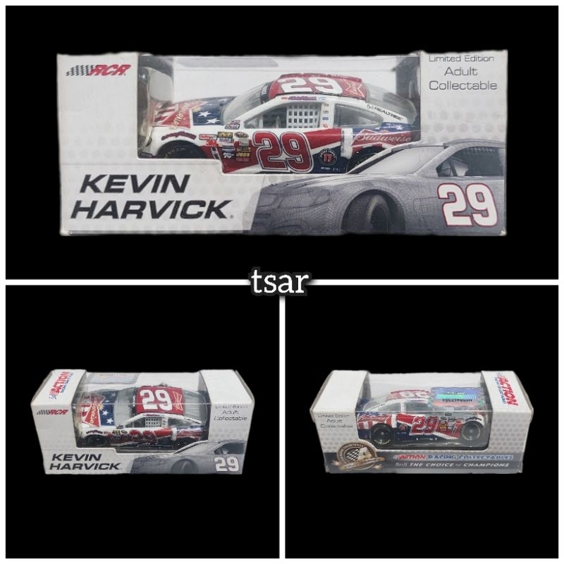Jual Nascar No 29 Kevin Harvick ACTION LIONEL Card Box | Shopee Indonesia
