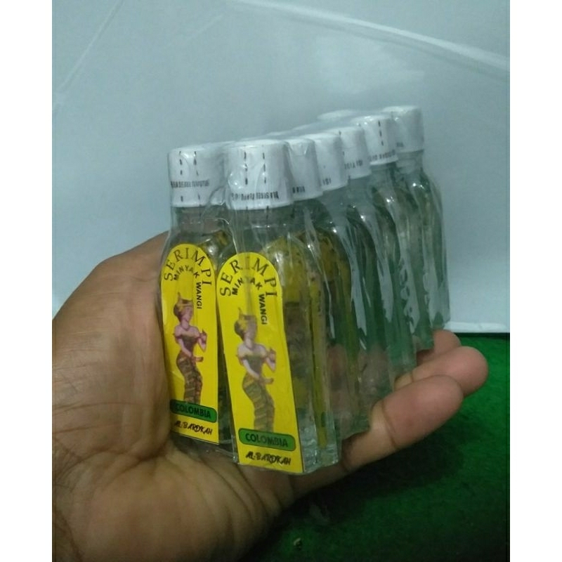 Jual minyak parfum serimpi warna putih kemasan 12 pcs | Shopee Indonesia