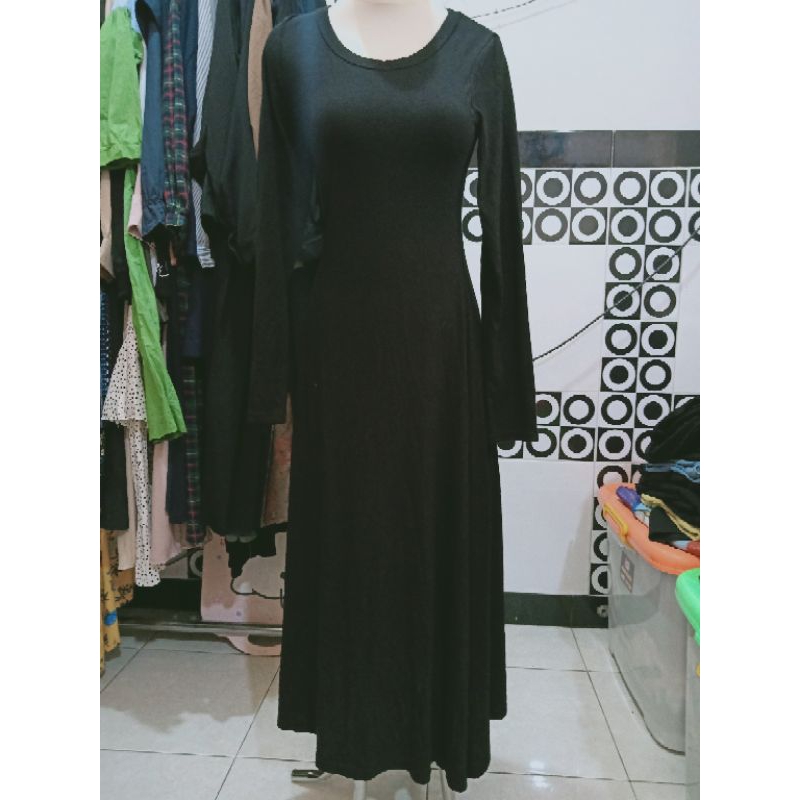 Jual Dress hitam polos | Shopee Indonesia