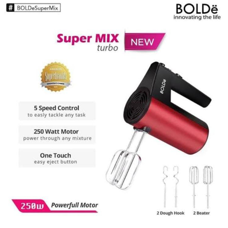 Jual Hand mixer turbo 250W BOLDe | Shopee Indonesia