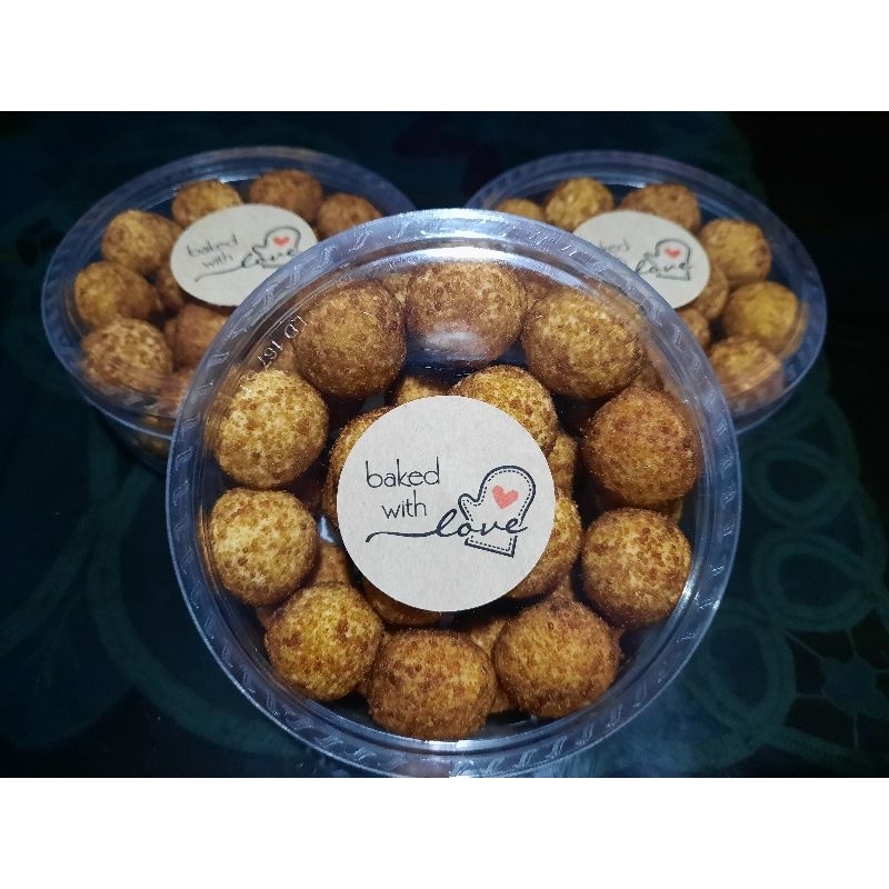 Jual Kue kering palm sugar cheese cookies gula aren enak toples 250 ...