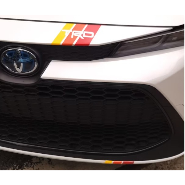 Jual Sticker Stripe Old TRD Small Panjang 25 CM | Shopee Indonesia