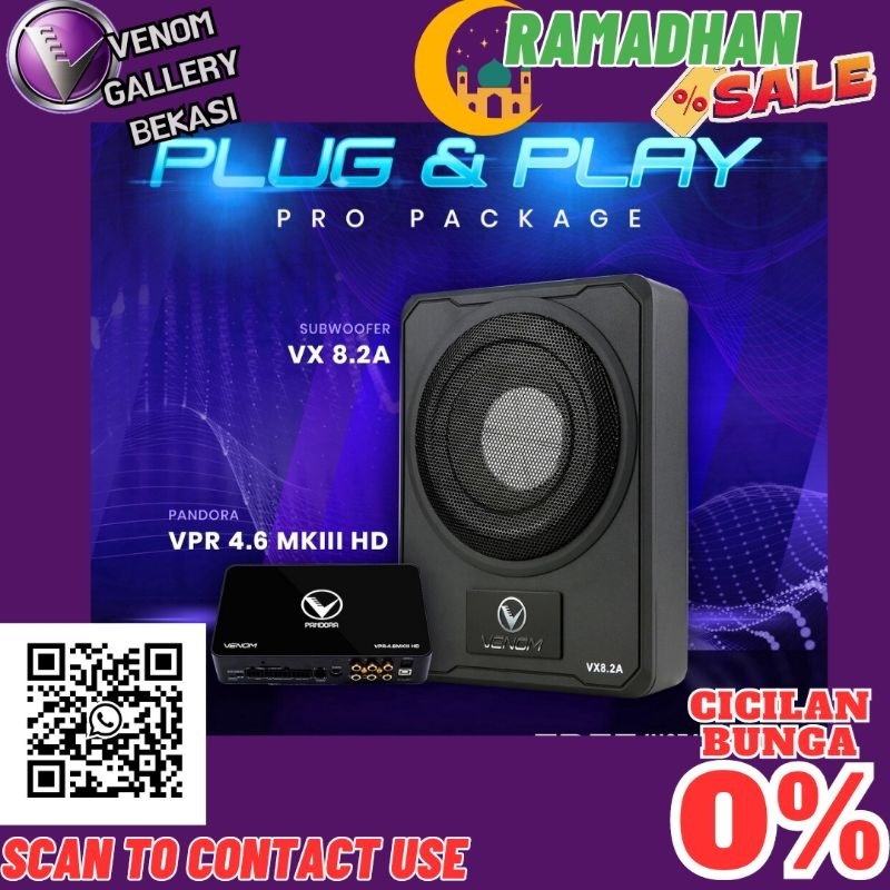 Jual PAKET AUDIO VENOM PANDORA BASSKOLONG - FREE INSTALASI TUNING ...