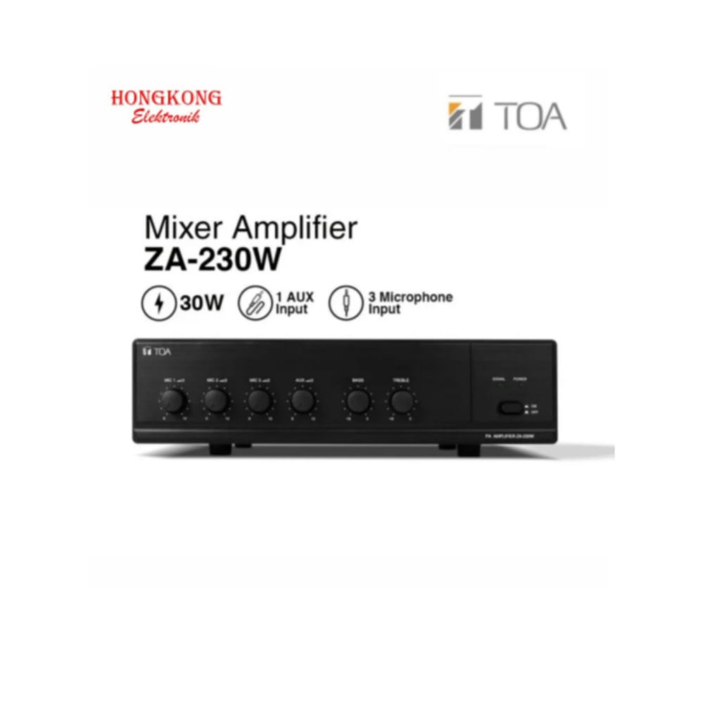 Jual TOA ZA-230W MIXER AMPLIFIER POWER 30WATT Ampli za230w | Shopee Indonesia