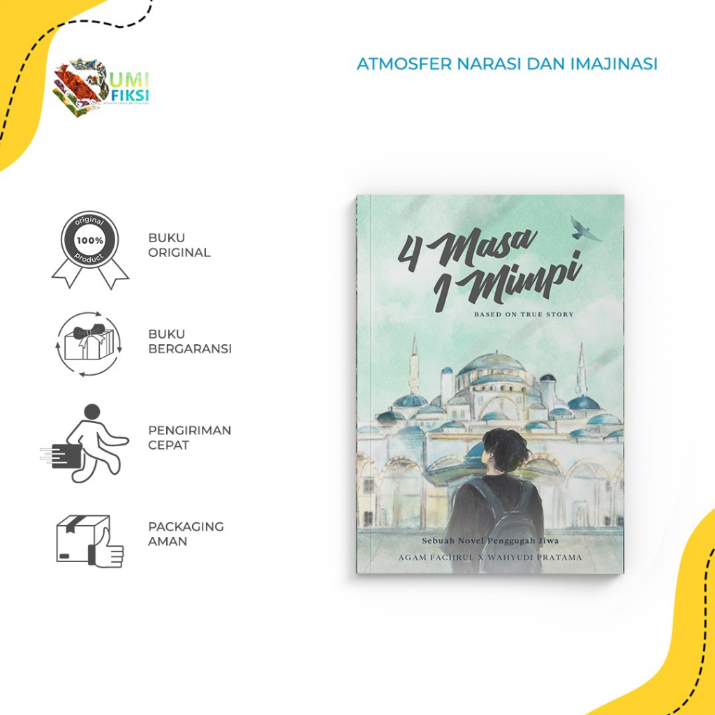Jual Buku Novel - 4 Masa 1 Mimpi - Agam Fachrul & Wahyudi Pratama - Akad - Bumifiksi | Shopee ...