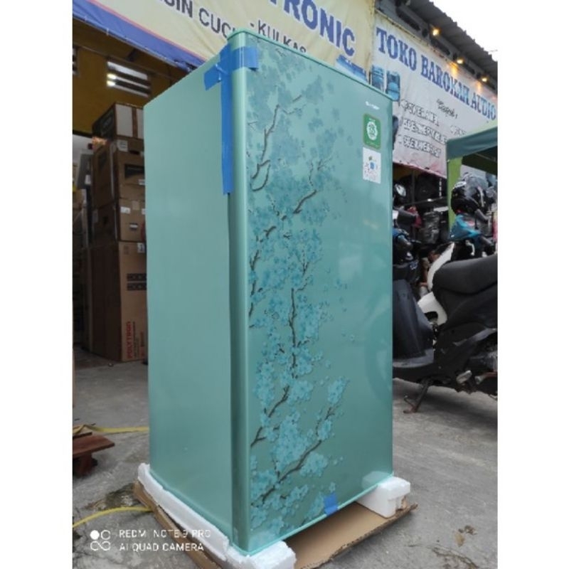 Jual Kulkas Sharp 1 Pintu SJ-N 182D-SH | Kulkas Sharp 182 Sakura Hijau ...