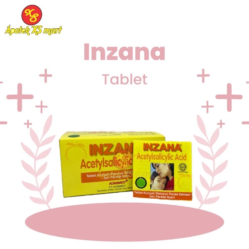 Jual INZANA (STRIP) - MENURUNKAN DEMAM DAN MEREDAKAN NYERI UNTUK ANAK ...