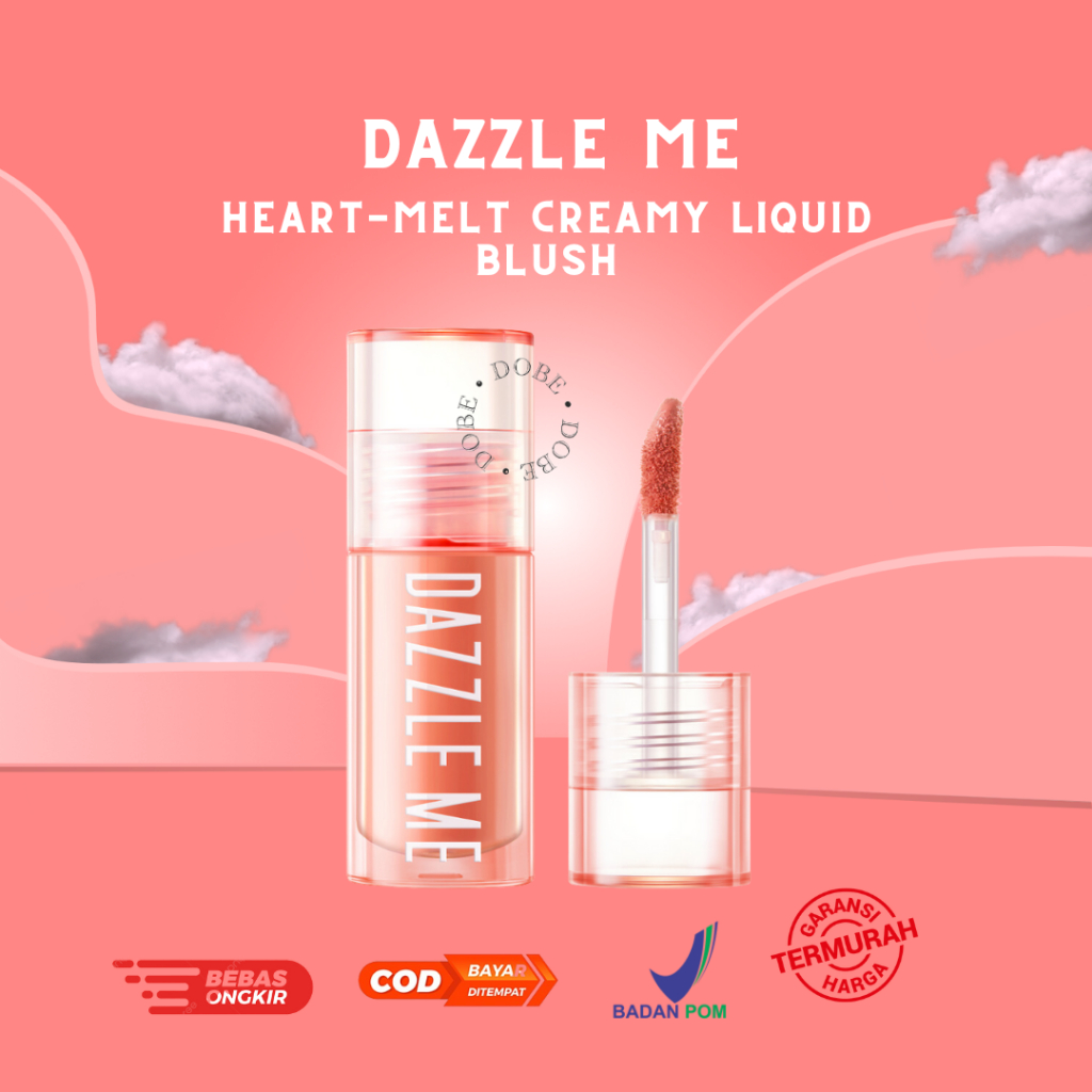 Jual DAZZLE ME Heart-Melt Creamy Liquid Blush | Shopee Indonesia Jual DAZZLE ME Heart-Melt Creamy Liquid Blush | Shopee Indonesia