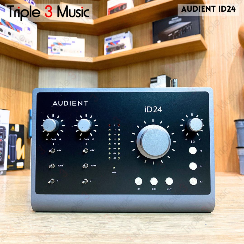 Jual AUDIENT ID24 ID 24 Soundcard Recording 10 x 14 USB-C original | Shopee Indonesia