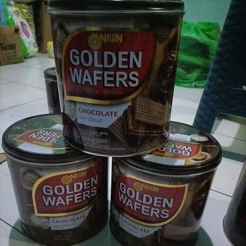 Jual Nissin Golden Wafer 267Gr | Shopee Indonesia