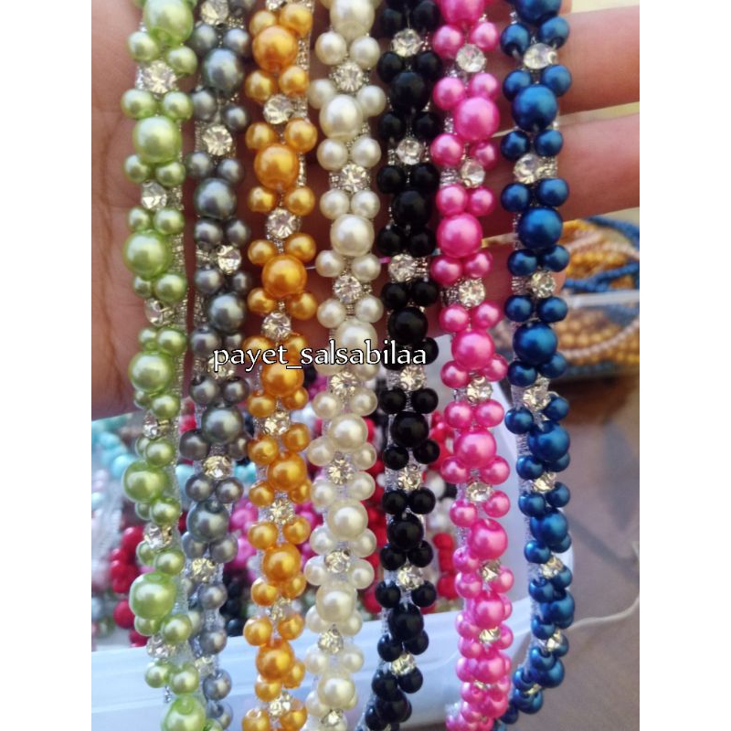 Jual Payet rangkai / Payet instan / Payet baju / Payet gamis / Payet ...