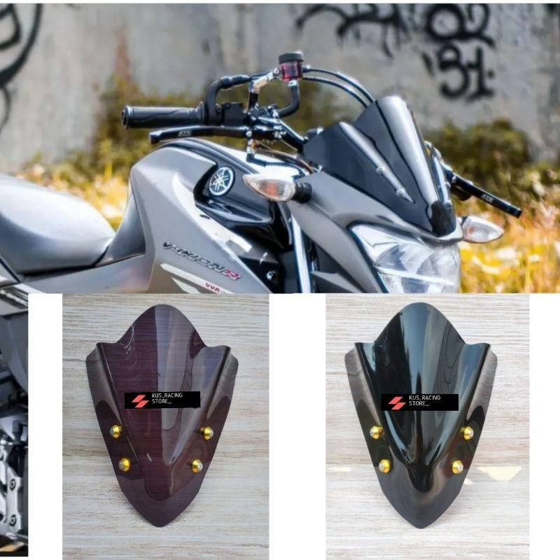 Jual VISOR MODEL JENONG PNP YAMAHA VIXION NEW R 155 WINSHILED YAMAHA ...