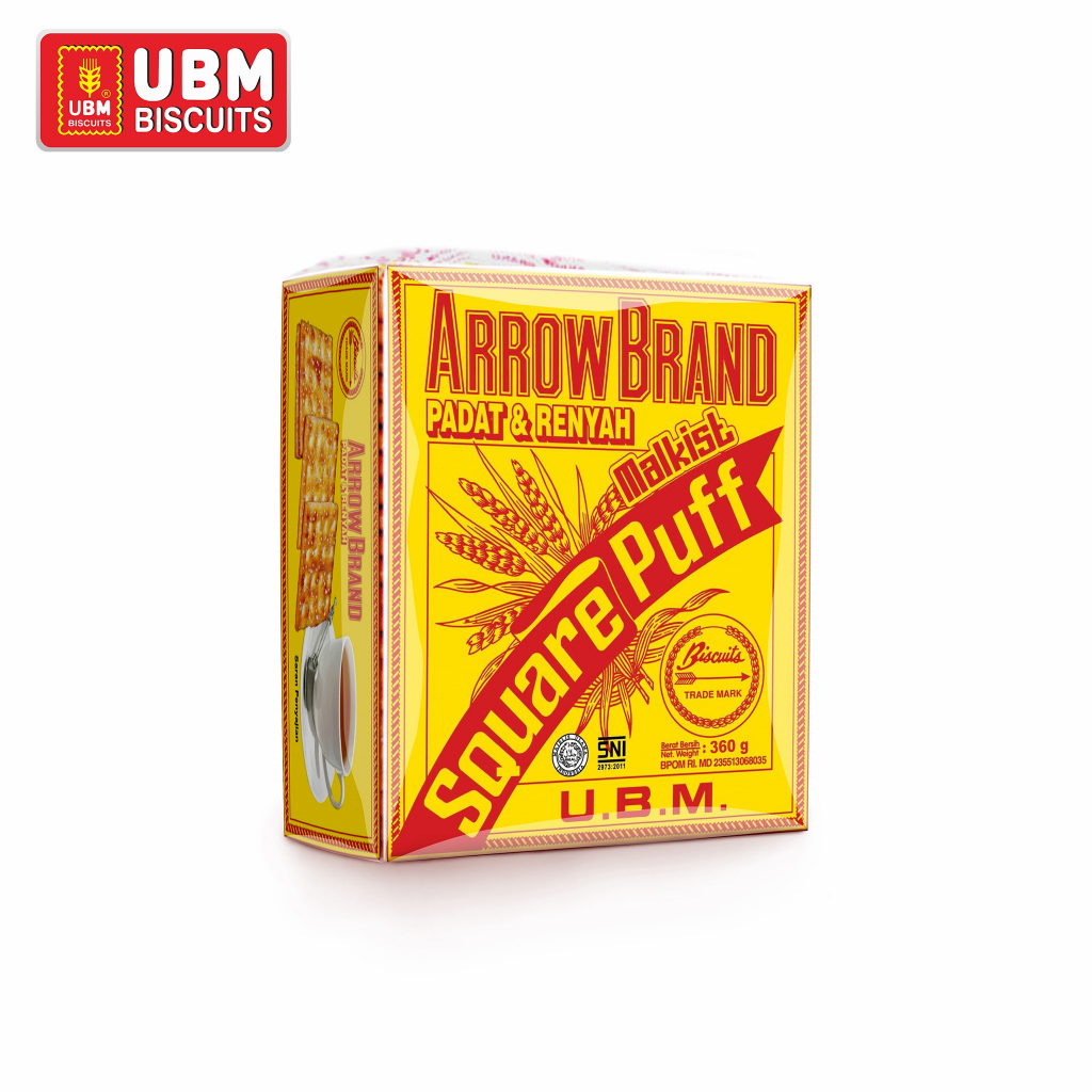 Jual UBM Biscuits Square Puff 350g | Shopee Indonesia