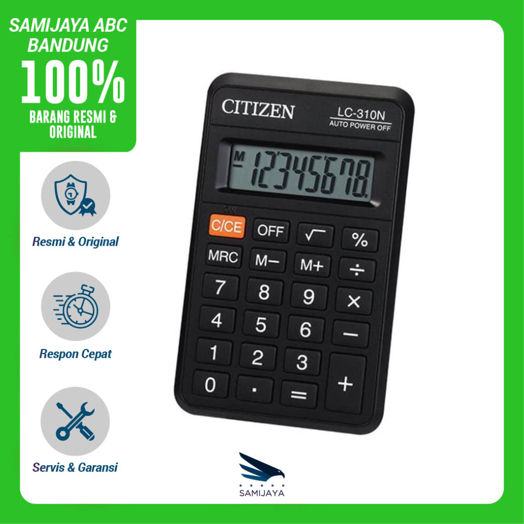 Jual KALKULATOR CITIZEN LC 310N kalkulator dagang | Shopee Indonesia