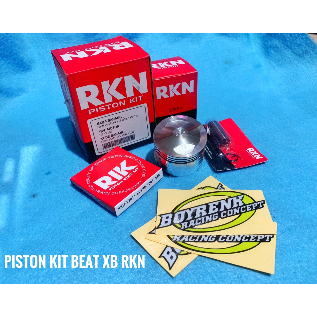 Jual PISTON KIT SEHER SEKER BEAT XB 53.5 54 54.5 55 55.25 55.5 56 PIN ...