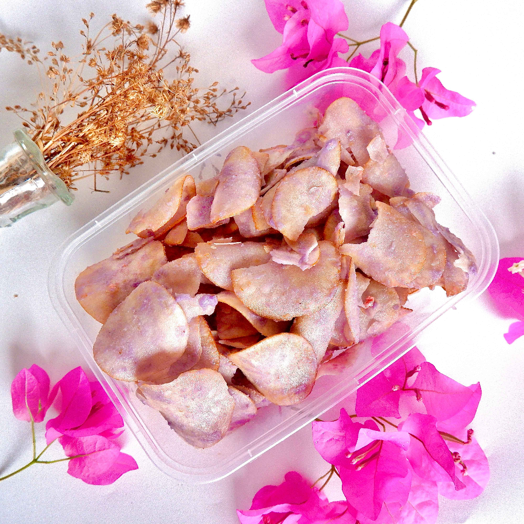 Jual KERIPIK SINGKONG RASA TARO LUMER | Shopee Indonesia
